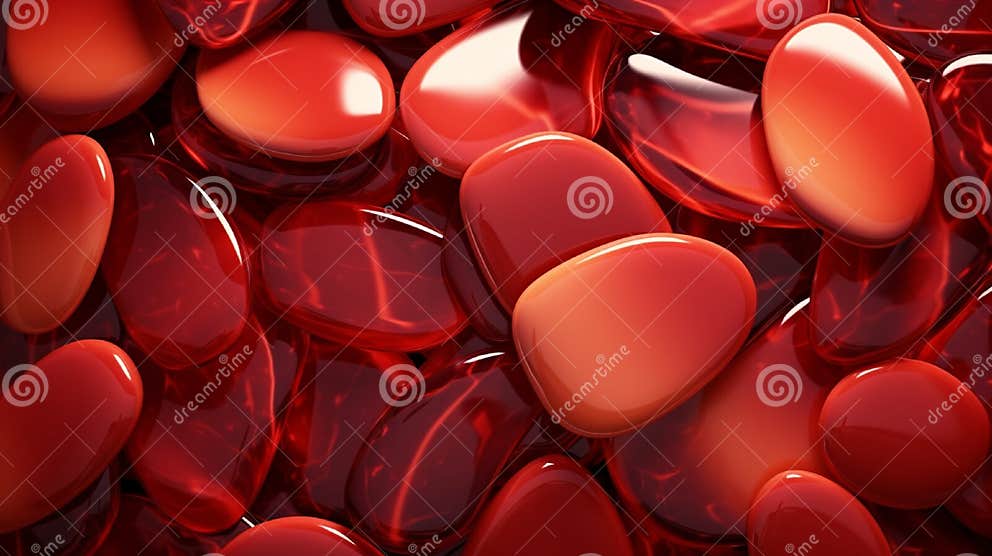 Mars Variations Waves Red Pebbles, Textured Abstract Background, Ink ...