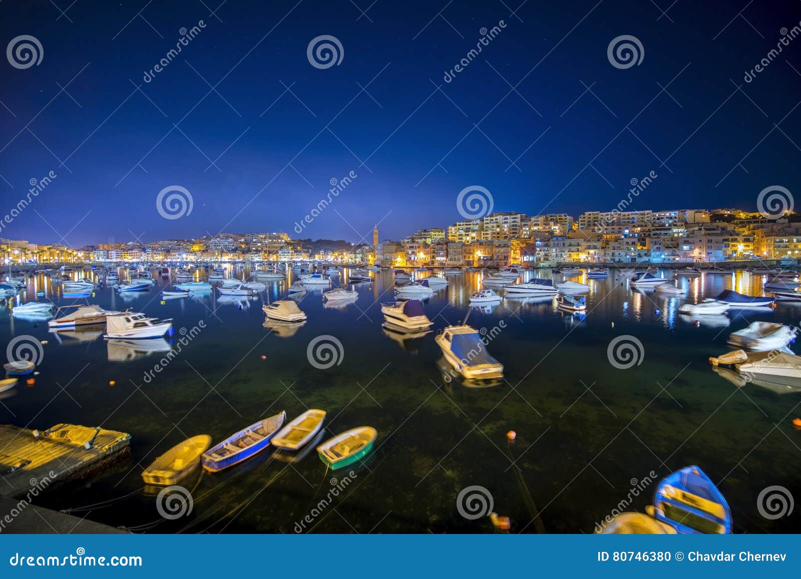Marsascala, Malta stock photo. Image of malta, fisherboats - 80746380
