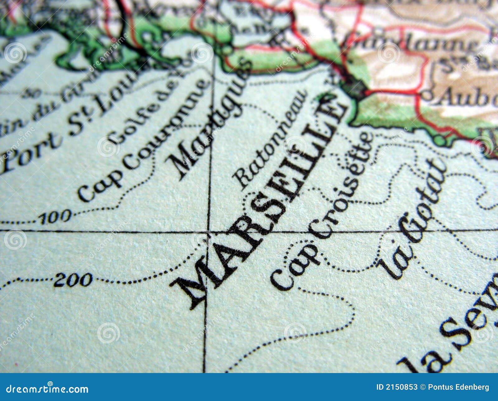 Marseille stock image. Image of french, states, maps, marseille - 2150853