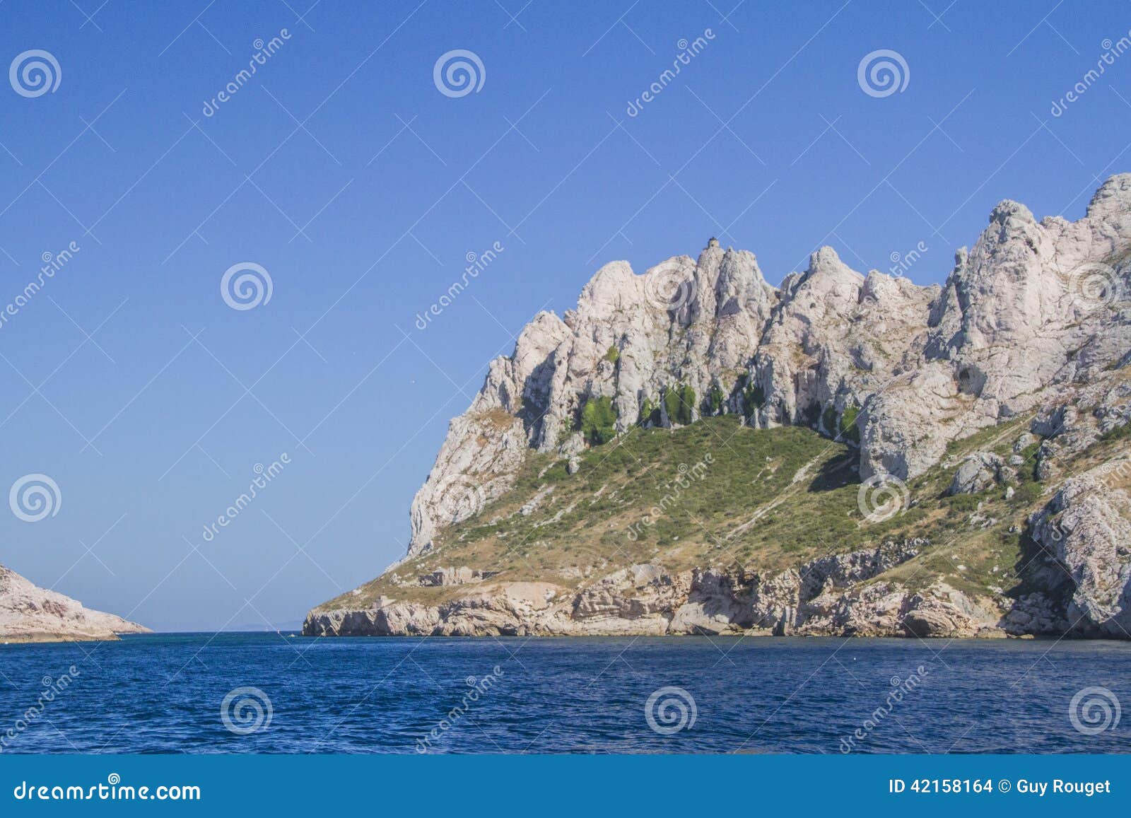 In the Marseille bay stock photo. Image of provence, peak - 42158164