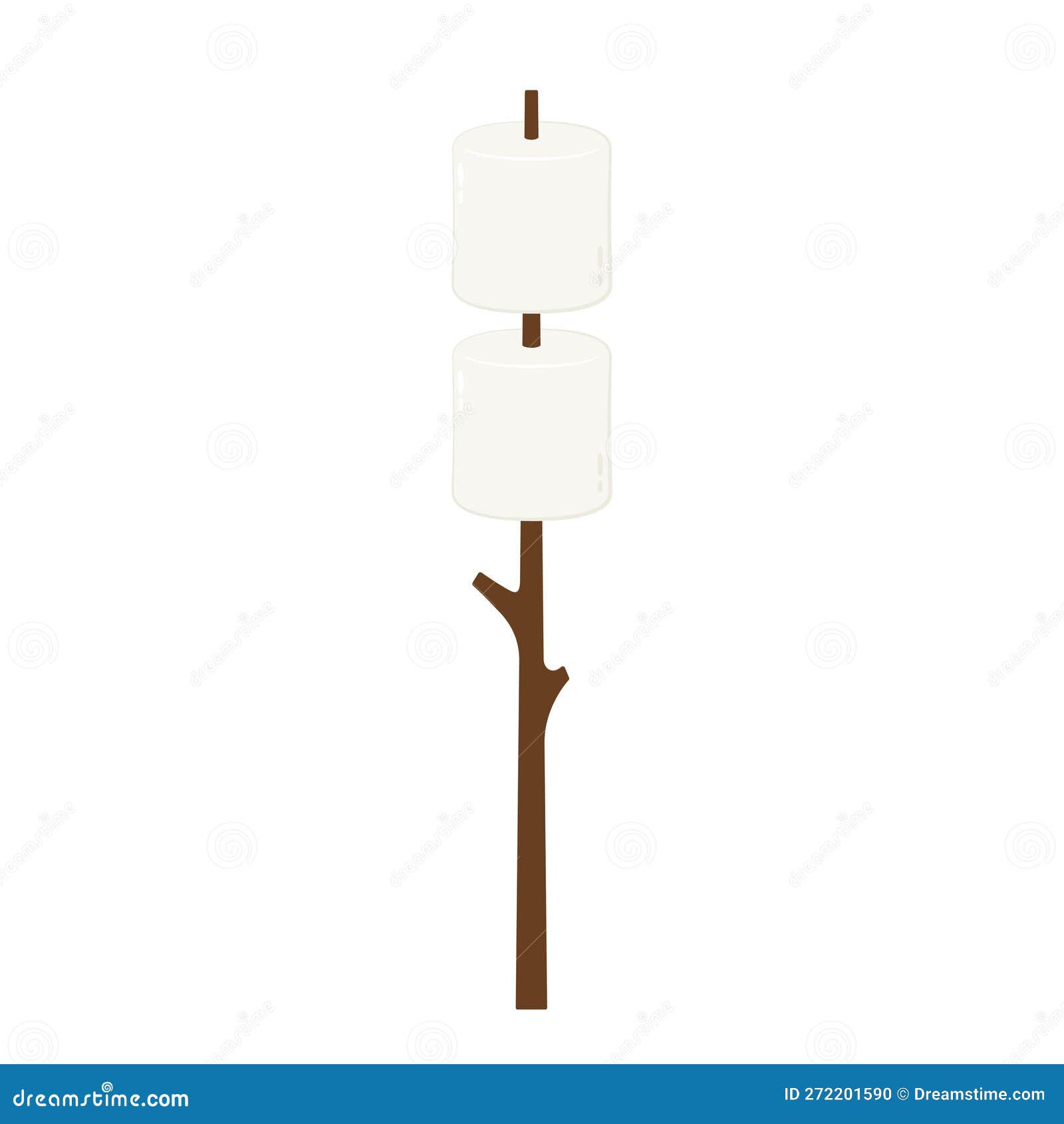 Marshmallow Stick Logo Sign Vector Outline | CartoonDealer.com #326039081