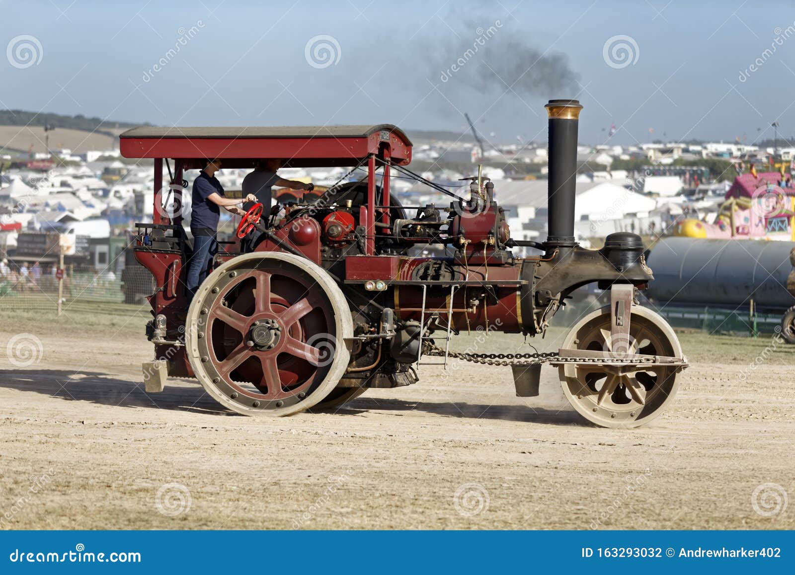 1926 Marshall Class S 5nhp 10-ton Steam Road Roller Editorial ...