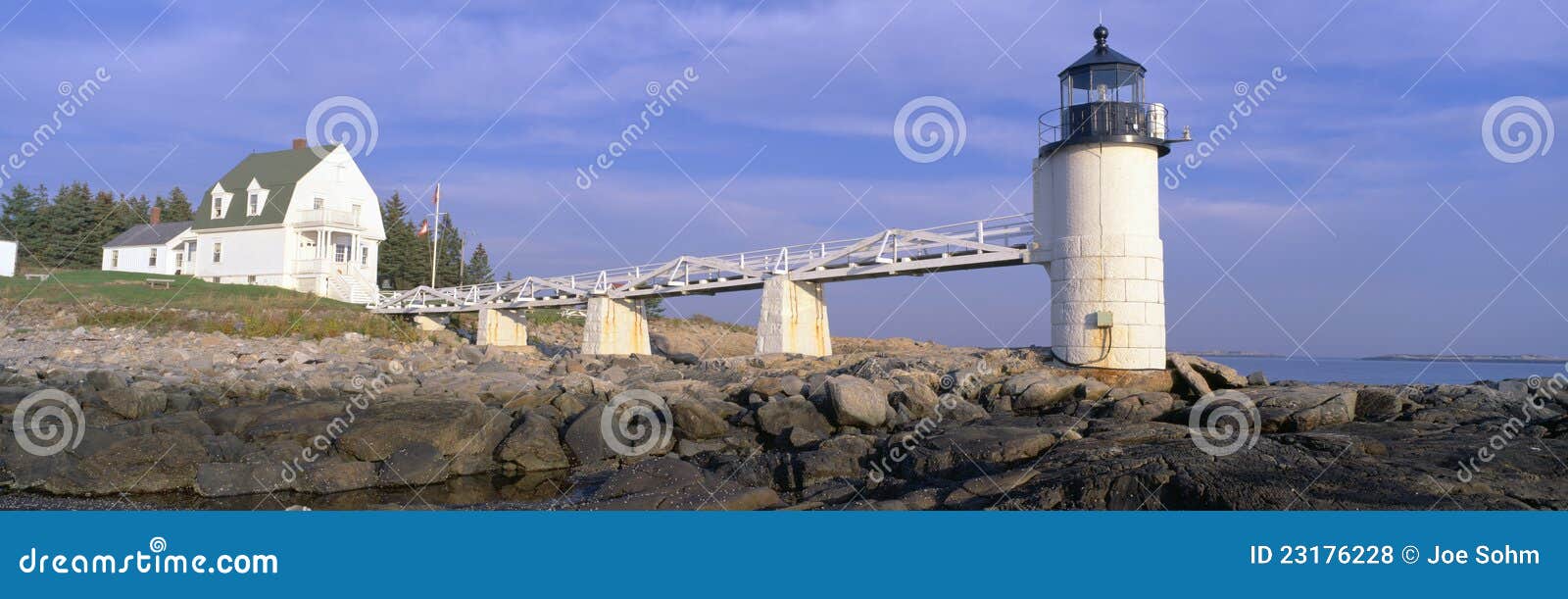 Marshall Point Lighthouse stock photo. Image of body - 23176228