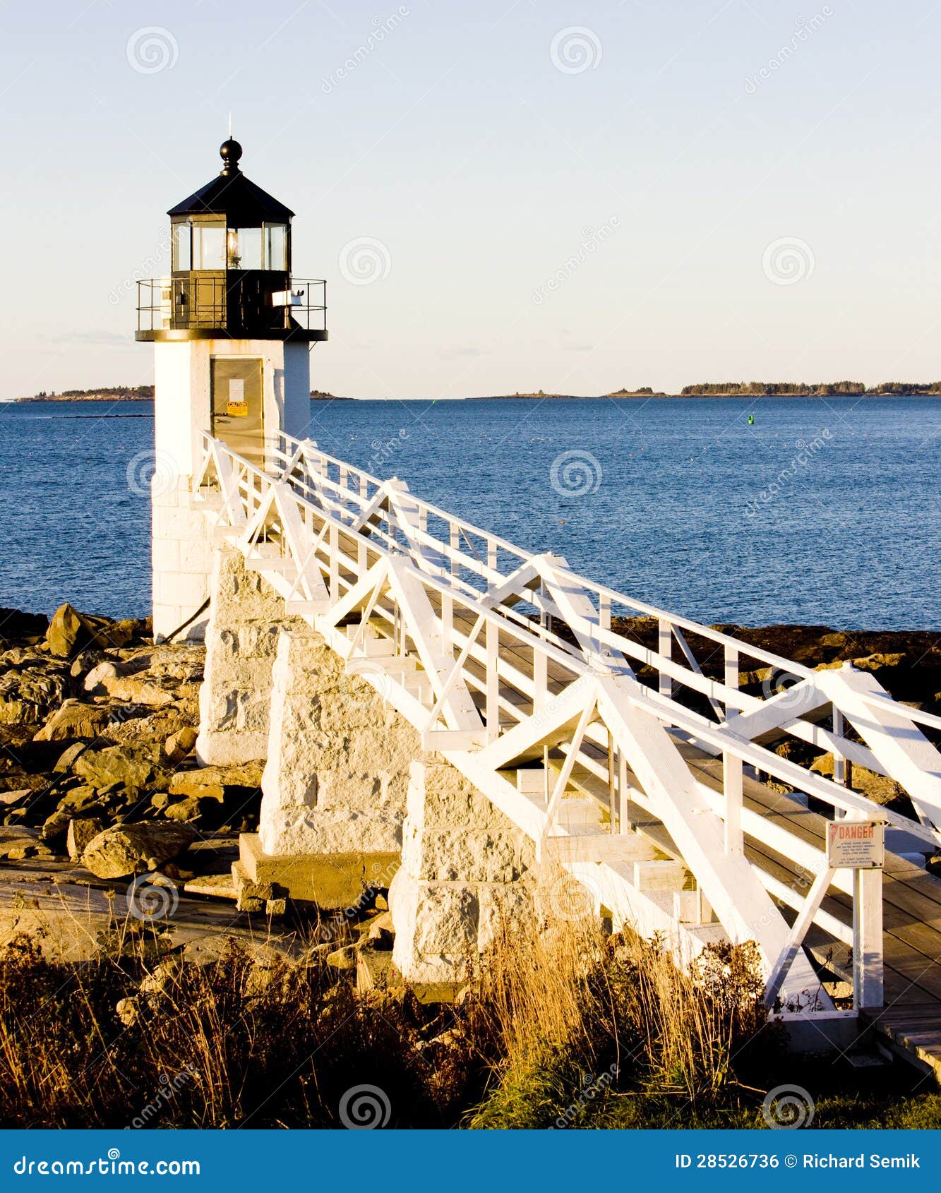 Marshall Point Lighthouse stock photo. Image of america - 28526736