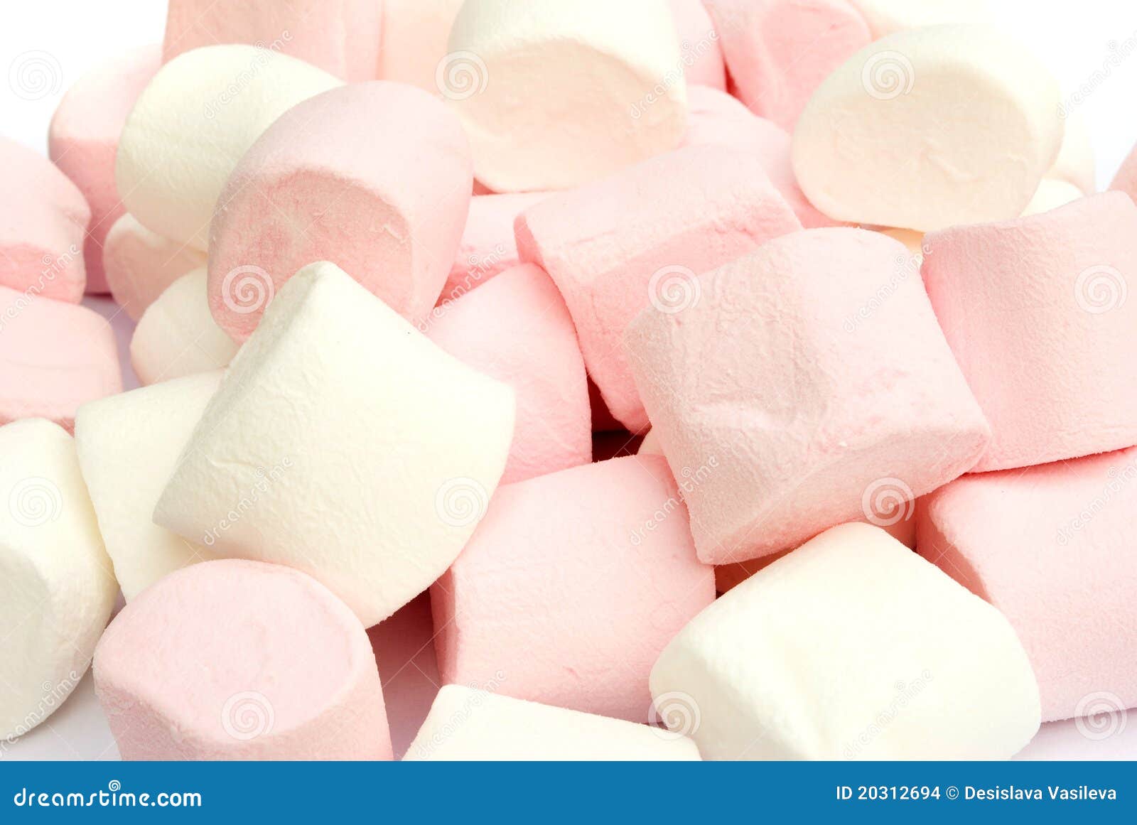 Marshmallow stock photo. Image of closeup, confectionery - 20312694