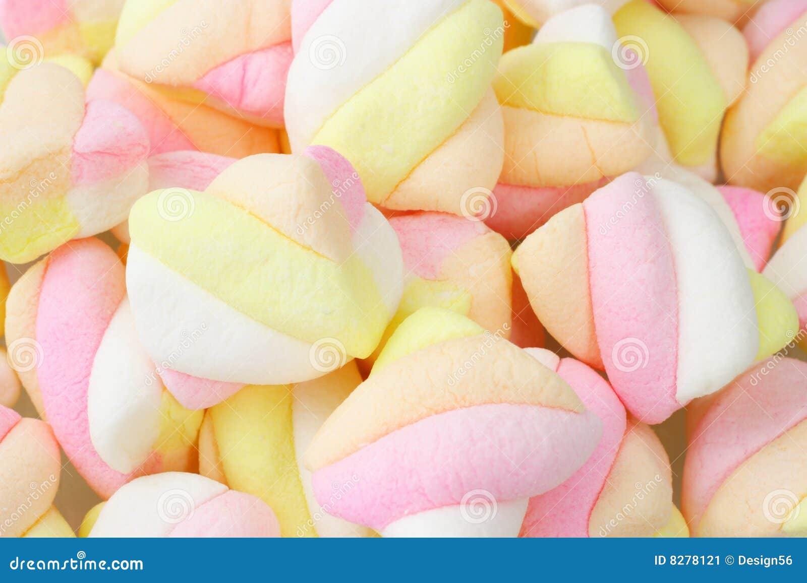 Marshmallow candies stock image. Image of sweet, snack - 8278121