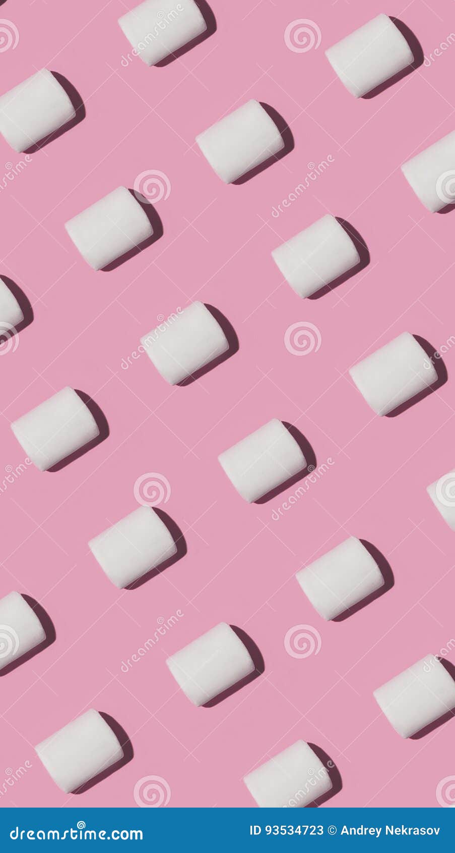 Marshmallow Color Pattern Background Stock Illustration - Illustration ...