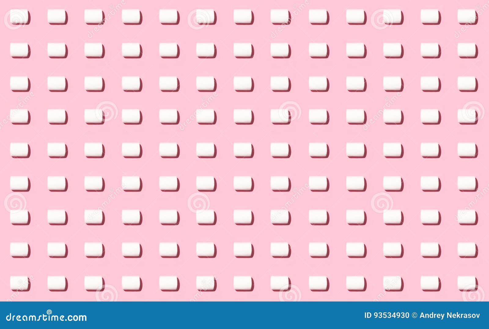 Marshmallow Color Pattern Background Stock Illustration - Illustration ...