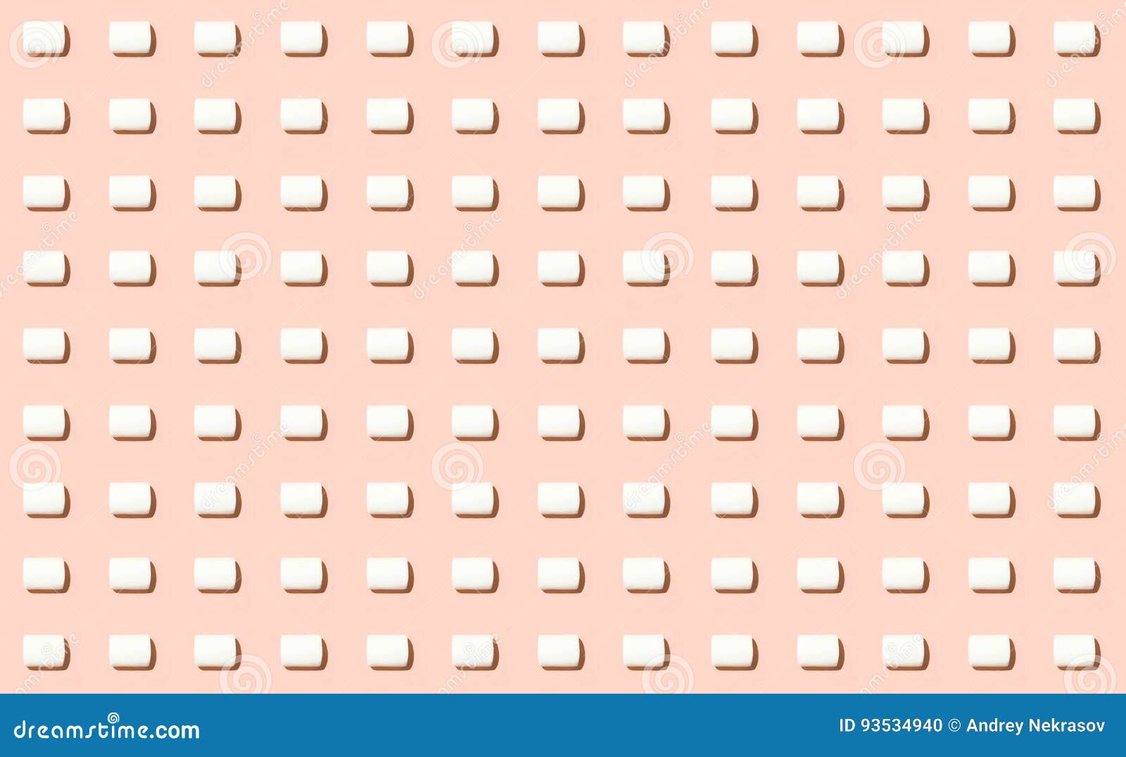 Marshmallow Color Pattern Background Stock Illustration - Illustration ...
