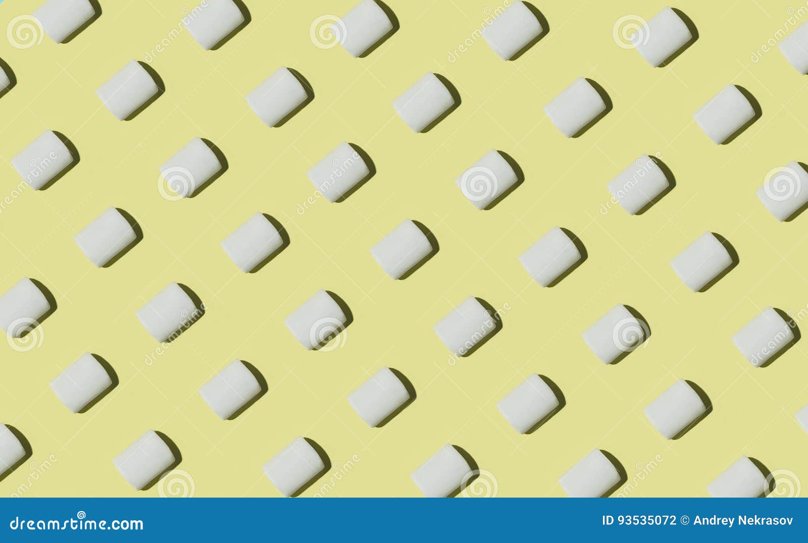 Marshmallow Color Pattern Background Stock Illustration - Illustration ...