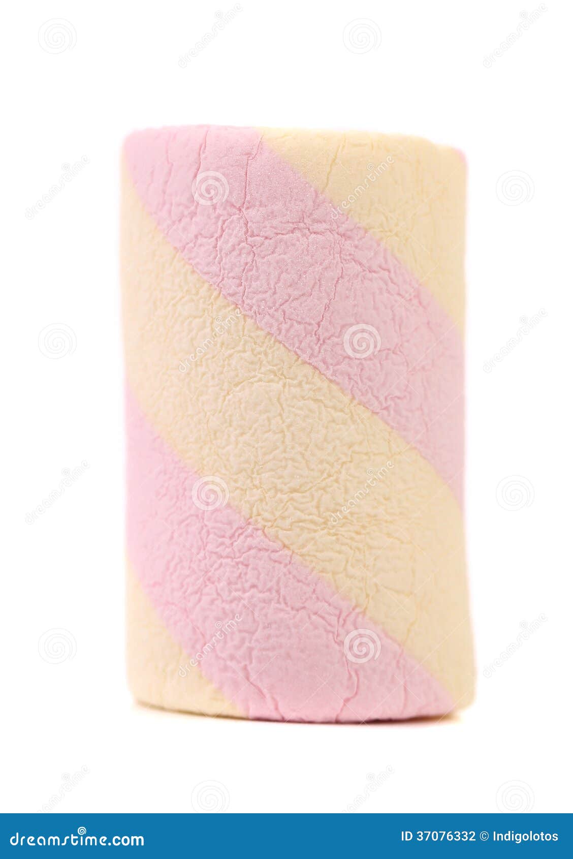 Marshmallow in the Form of a Cylinder. Stock Photo - Image of snack ...