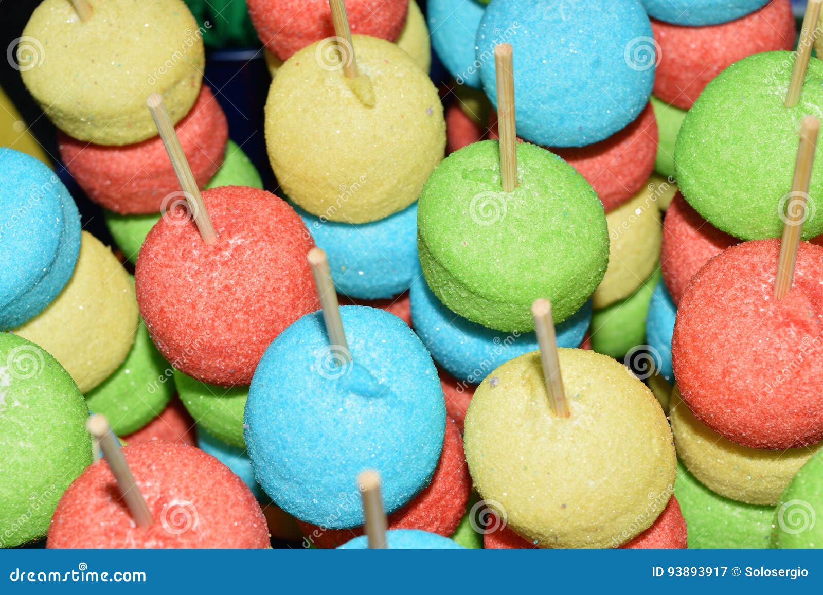 Marshmallow stock image. Image of random, fluffy, color - 93893917