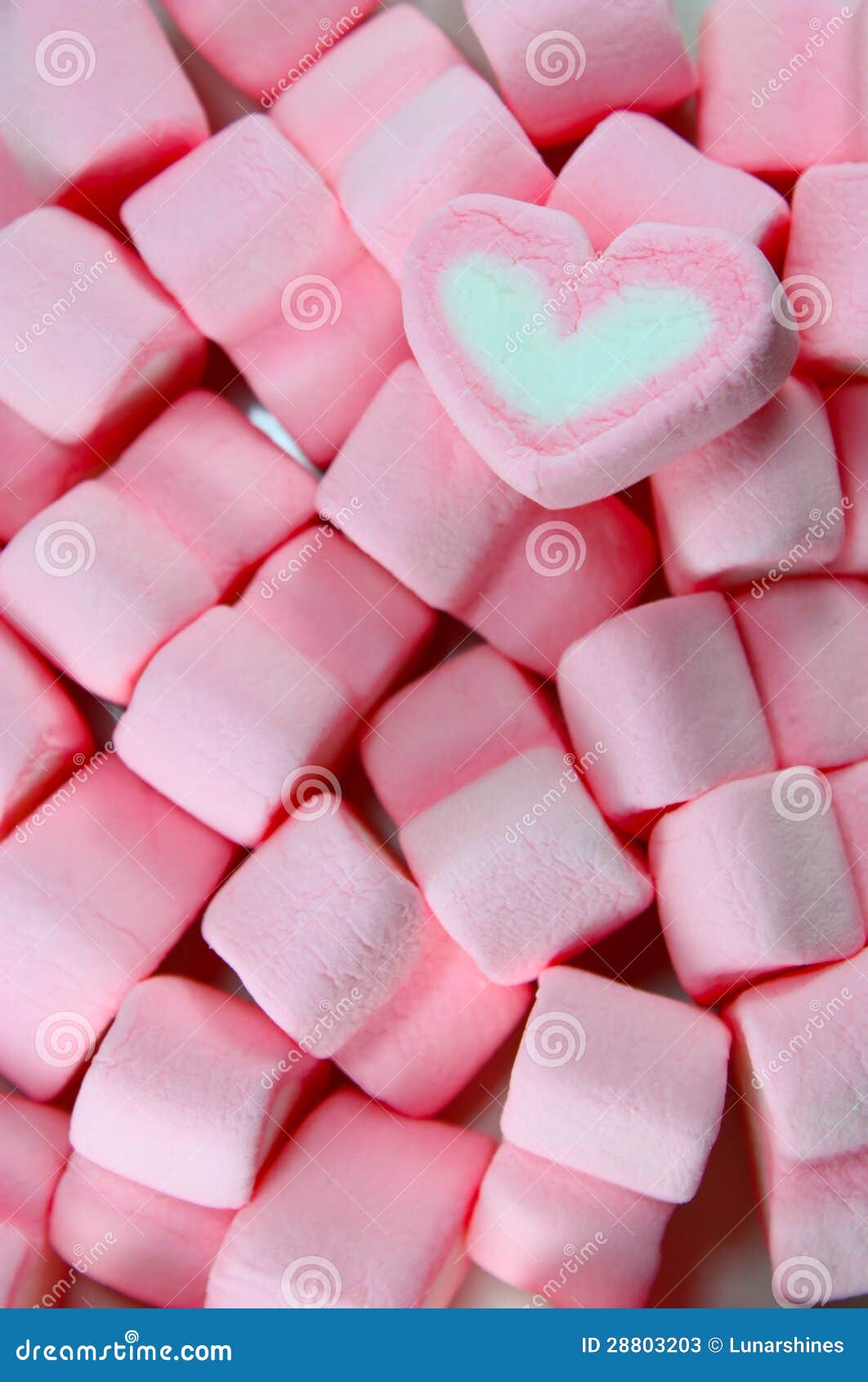 Marshmallow Hearts stock image. Image of cane, festive - 28803203