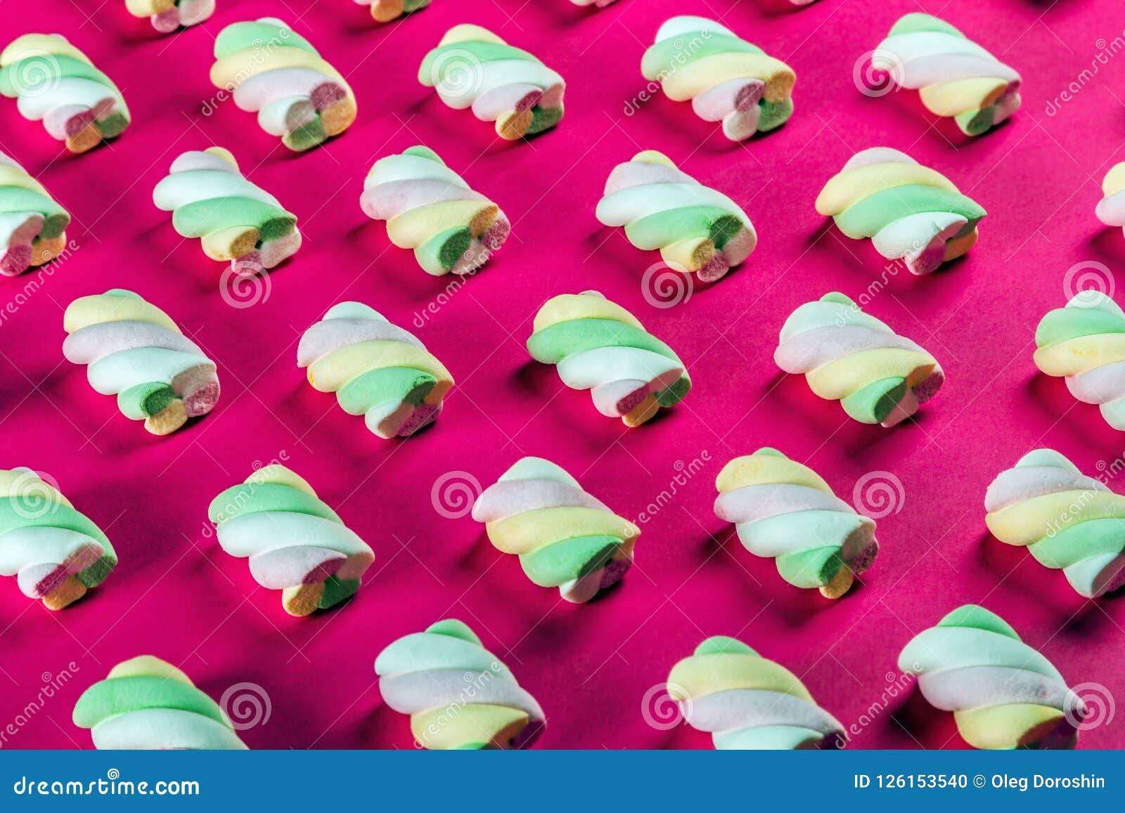 Marshmallow Pastel Shades on Red Stock Photo - Image of snack, view ...