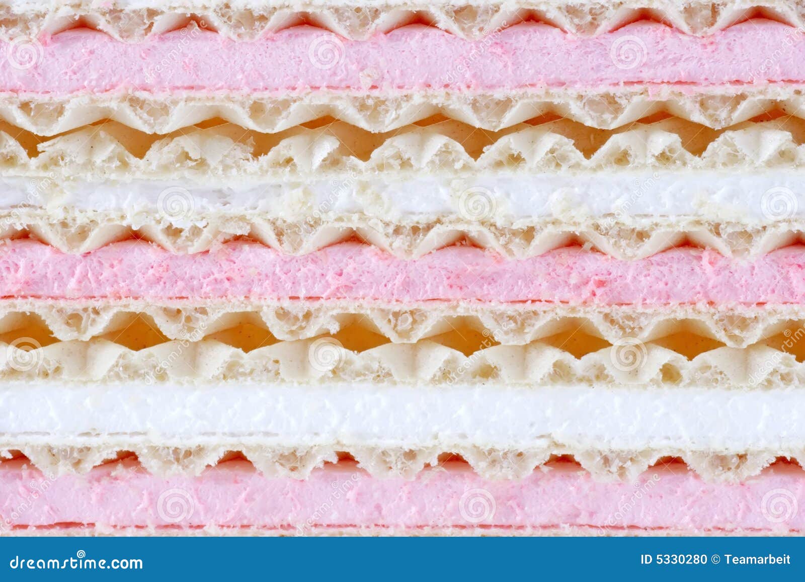 Marshmallow wafers stock photo. Image of sweets, filling - 5330280