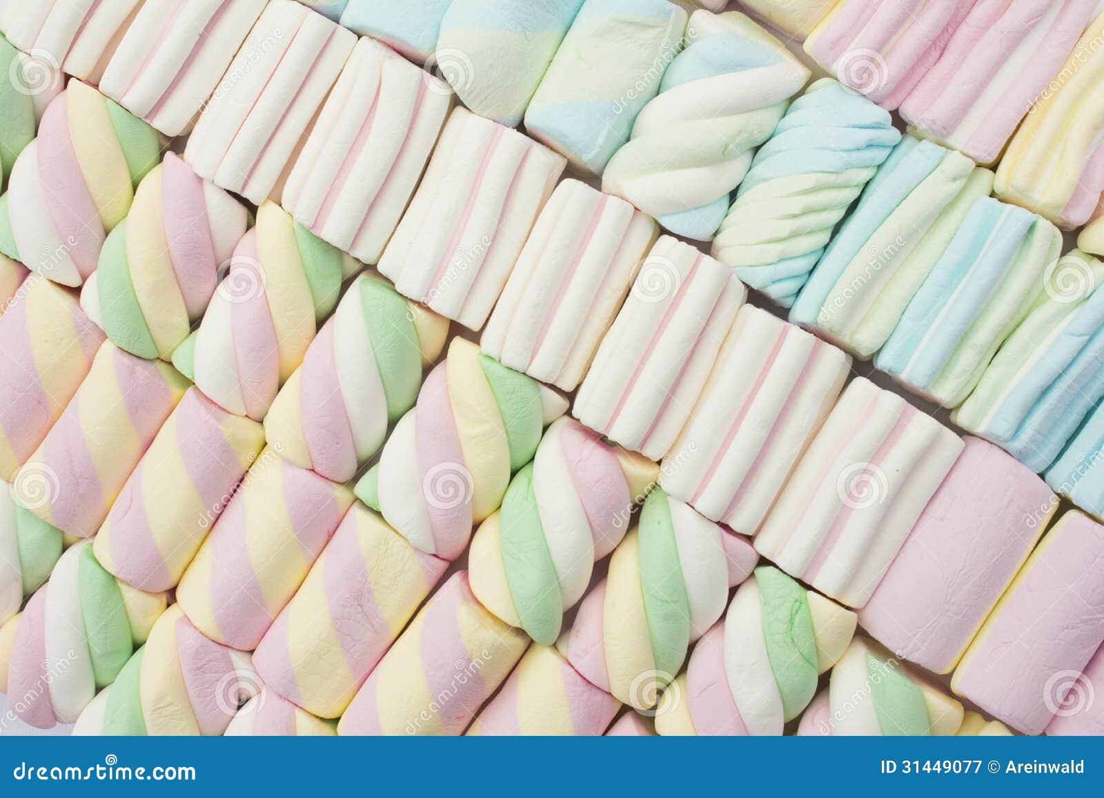 Marshmallows stock image. Image of chewy, soft, pink - 31449077