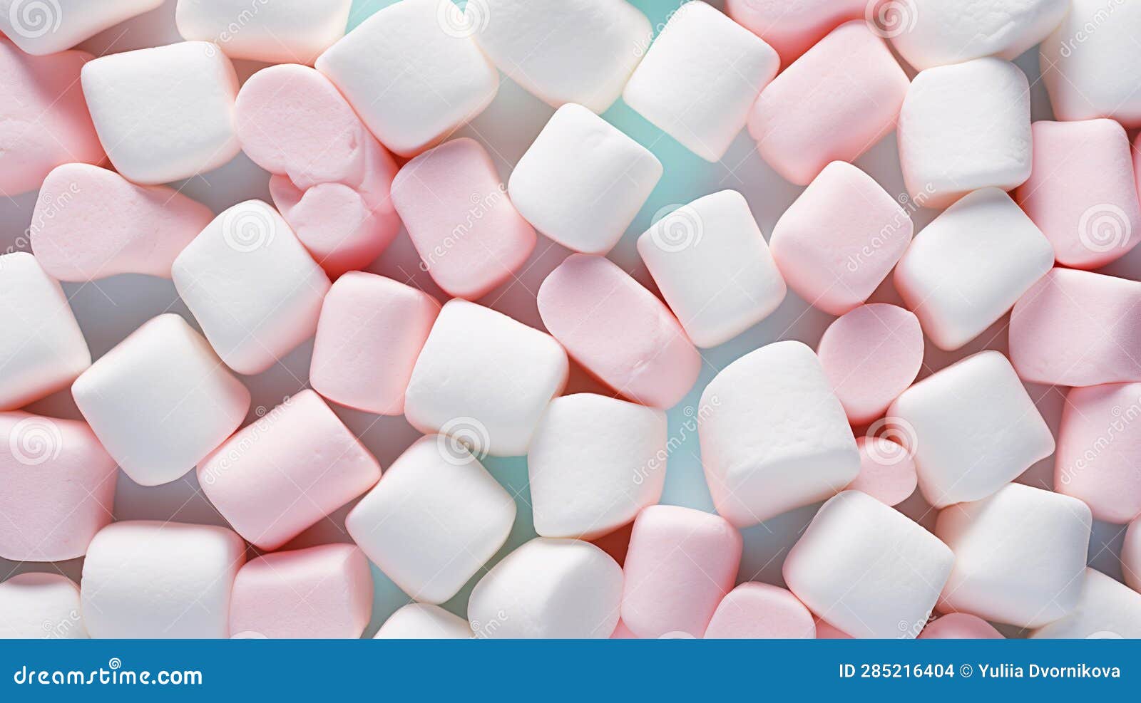 Marshmallows Background. Texture of Colorful Mini Marshmallows Stock ...