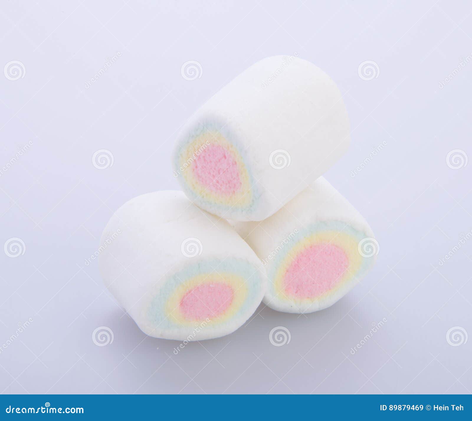 Marshmallows or Marshmallows Candy on the Background. Stock Image ...