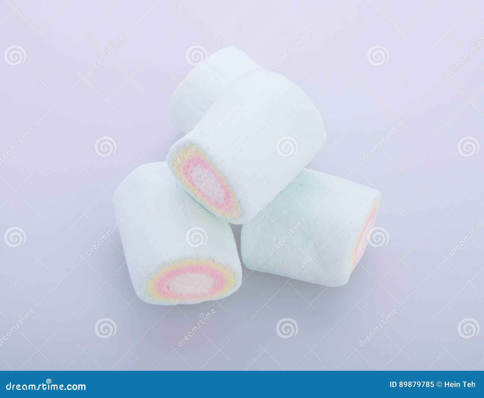 Marshmallows or Marshmallows Candy on the Background. Stock Image ...