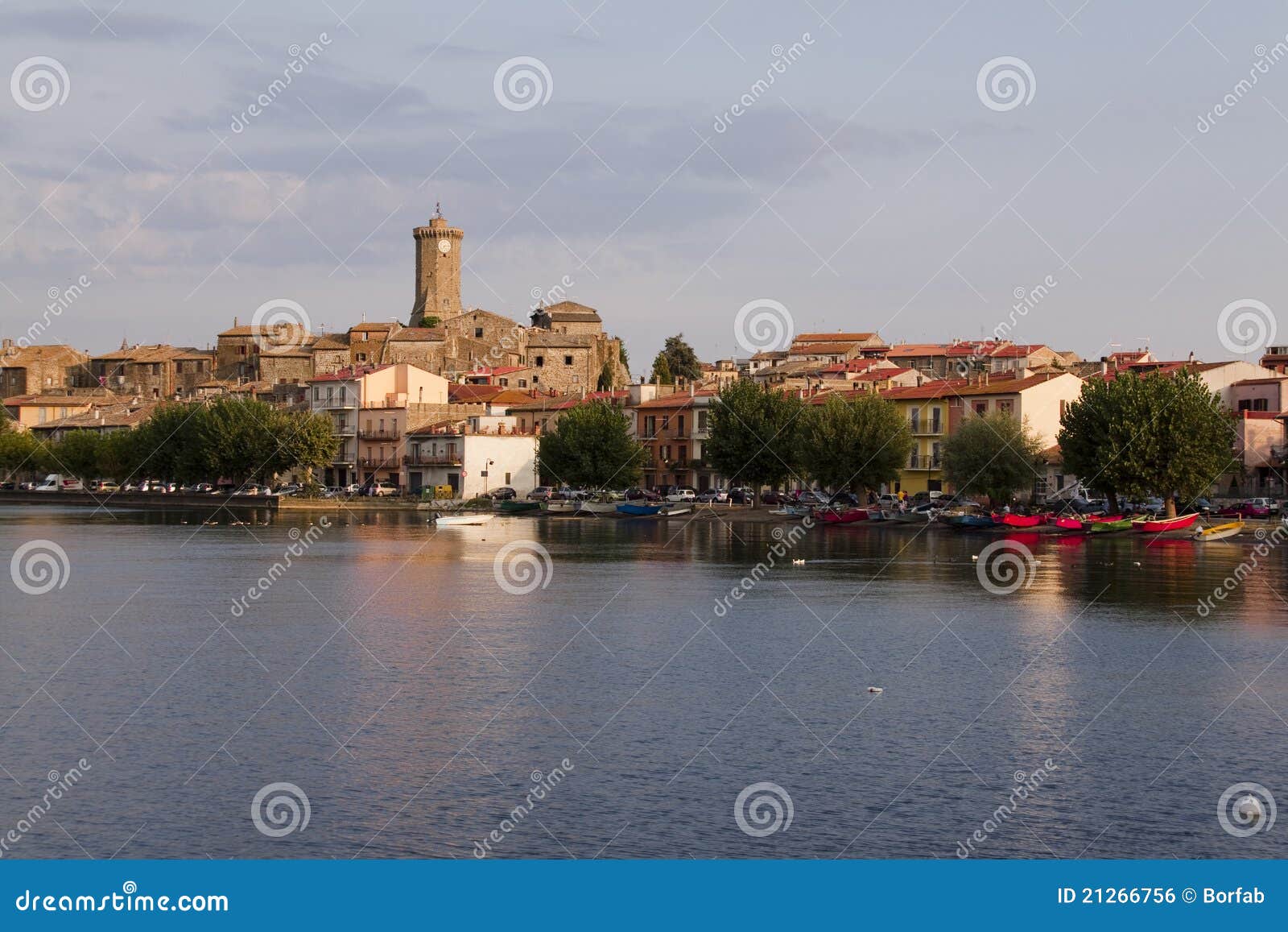 Marta - Bolsena Italy stock photo. Image of geography - 21266756