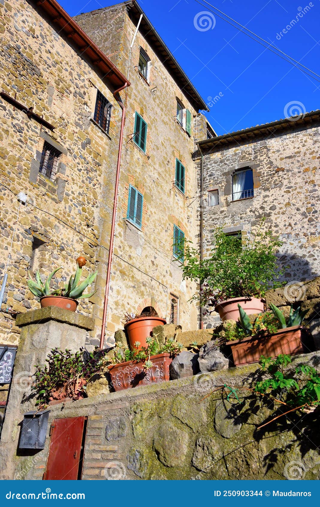 Marta Lazio Italy stock photo. Image of landscape, viterbo - 250903344