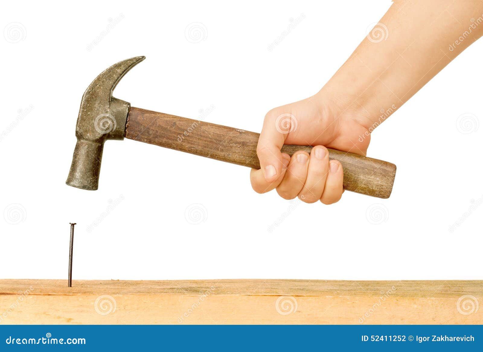 Marteau Et Clou Photos Stock - Téléchargez 4,859 Photos libres de droits