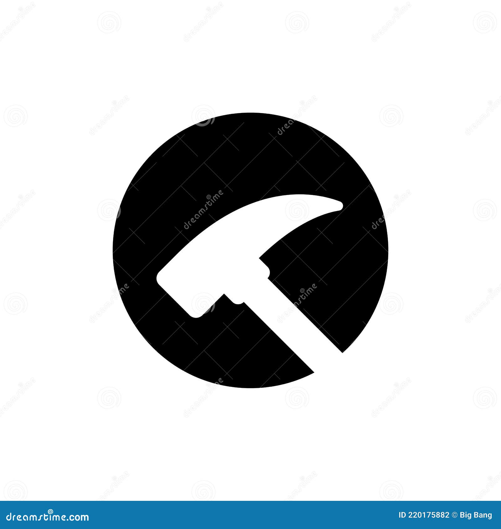 Marteau Logo Vectoriel Illustration Design Illustration de Vecteur ...