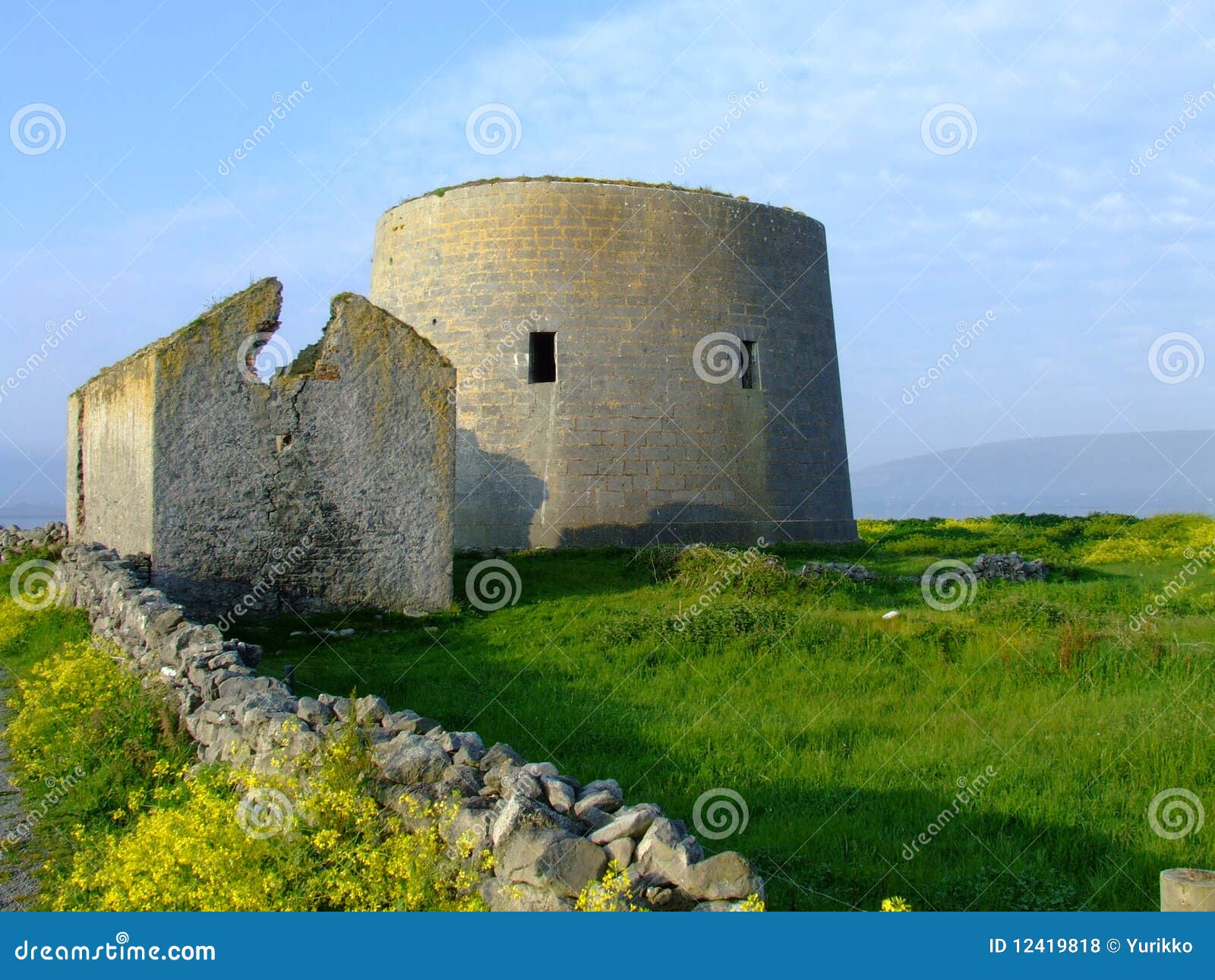 Martello Tower stock photo. Image of round, landmark - 12419818