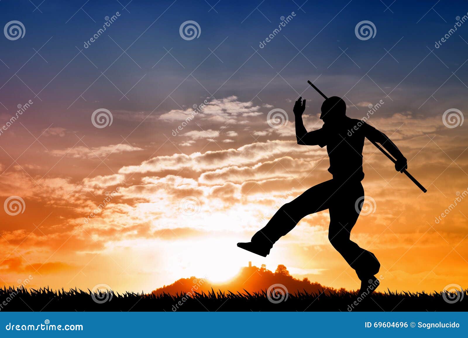 Shaolin At Sunset Royalty-Free Stock Photography | CartoonDealer.com ...