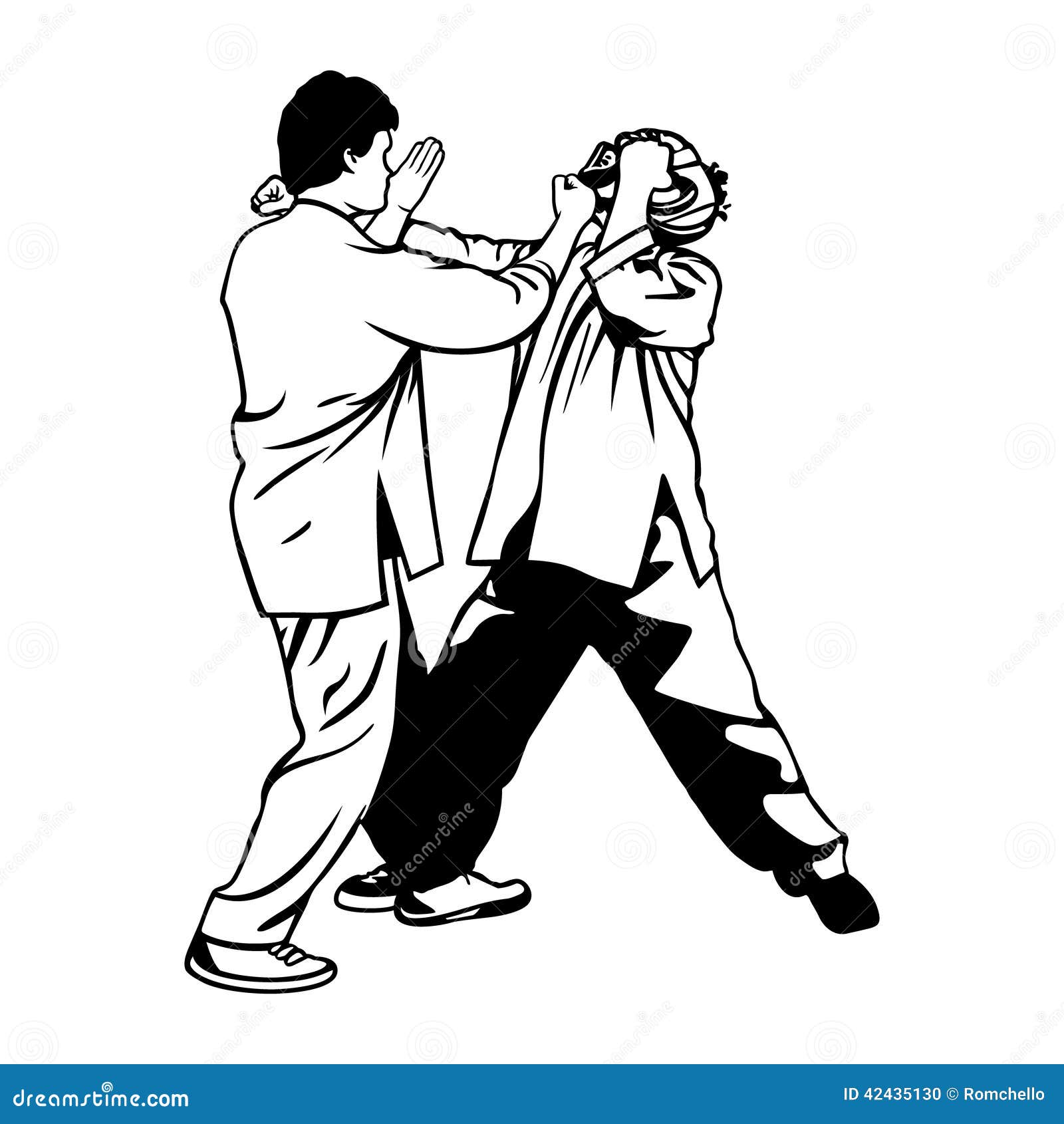 Martial arts illustration stock illustration. Illustration of dojo ...
