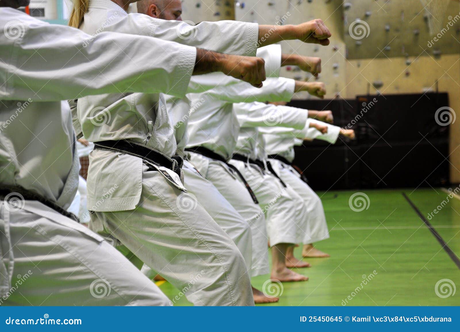 Martial arts karate stock image. Image of lesson, bent - 25450645