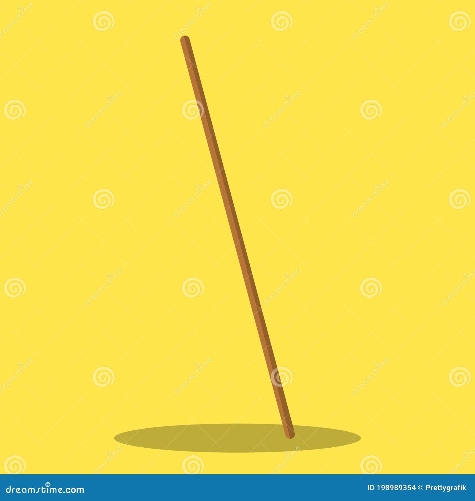 Martial arts stick 02 stock vector. Illustration of stick - 198989354