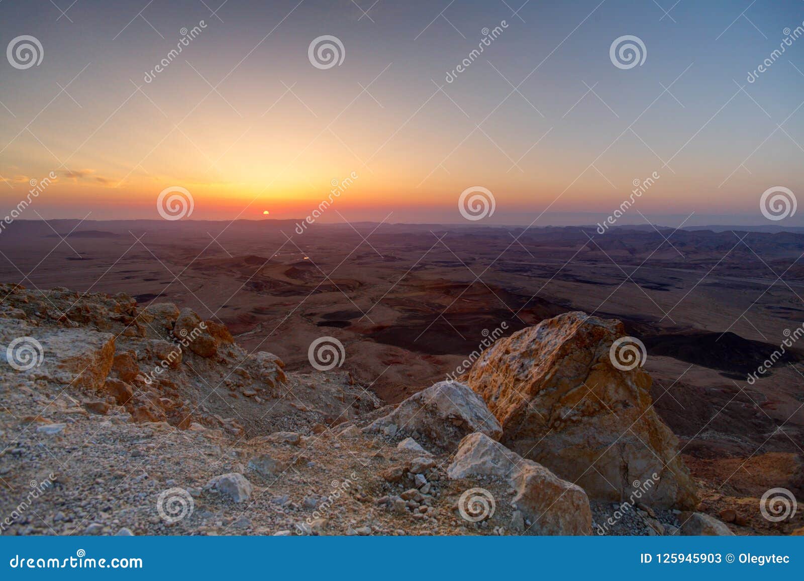 Martian Sunrise imagen de archivo. Imagen de valle, israel - 125945903