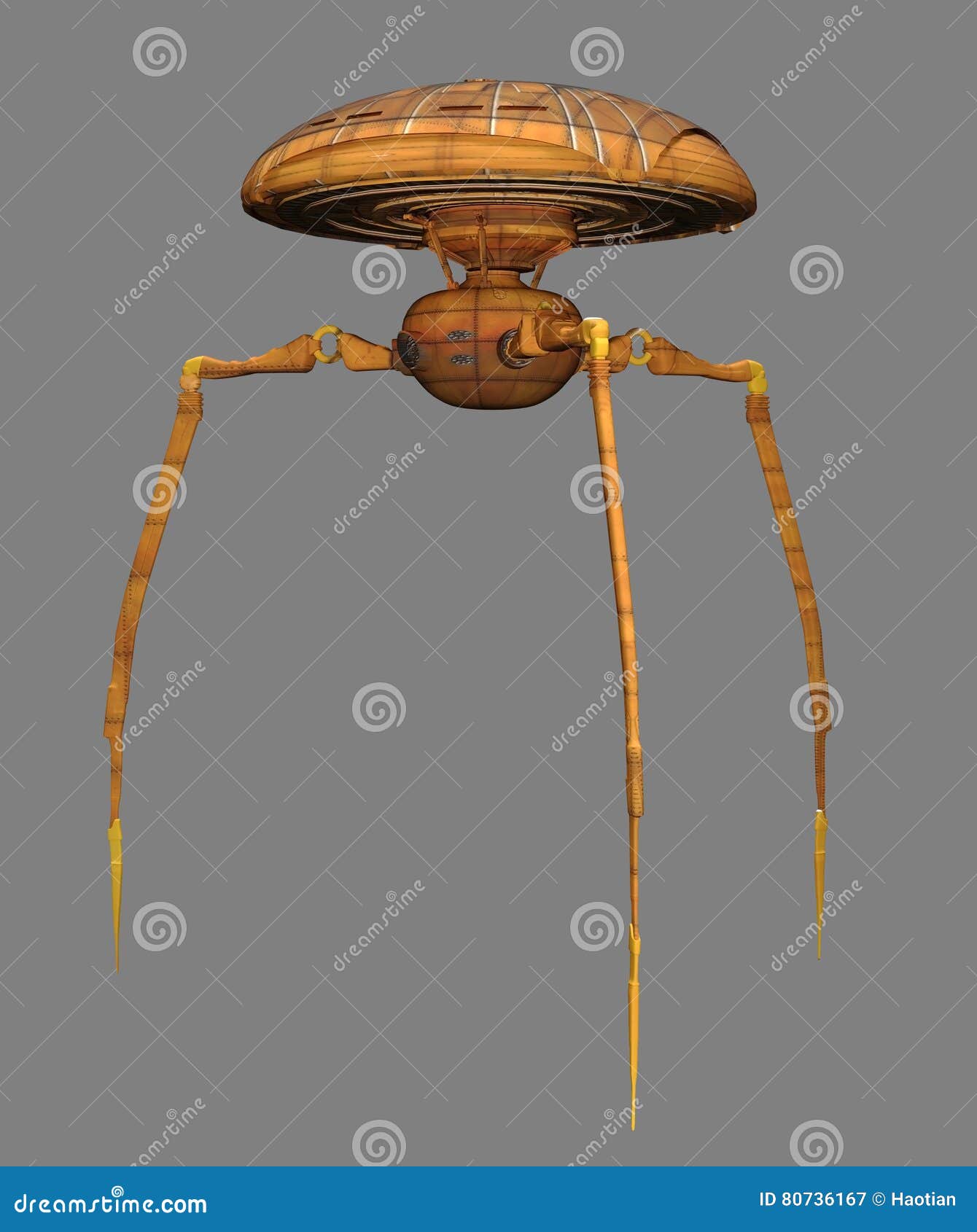 Martian Walker stock illustration. Illustration of isolated - 80736167