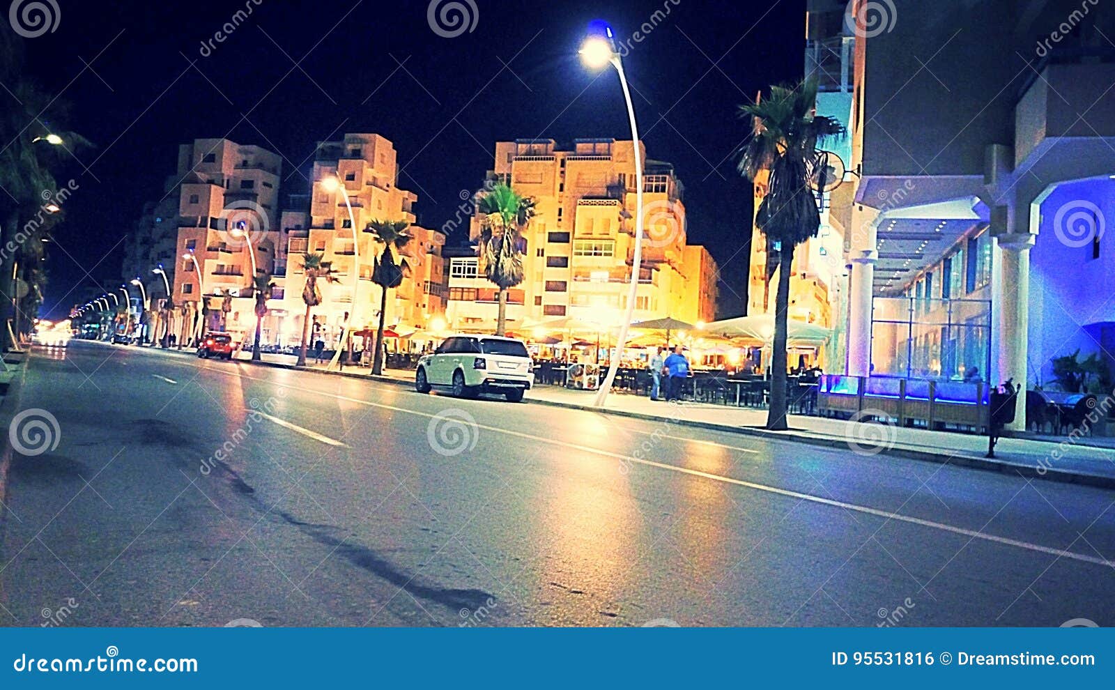 Martil stock photo. Image of tourist, cities, ville, martil - 95531816