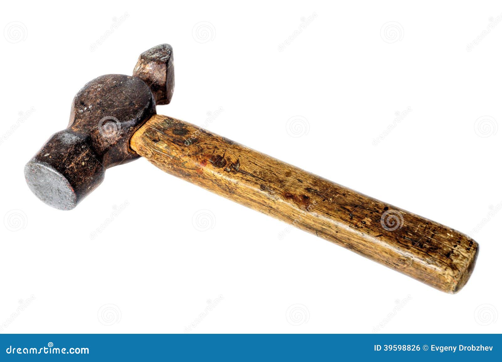 Martillo Del Vintage Aislado En Blanco Foto de archivo - Imagen de arte ...