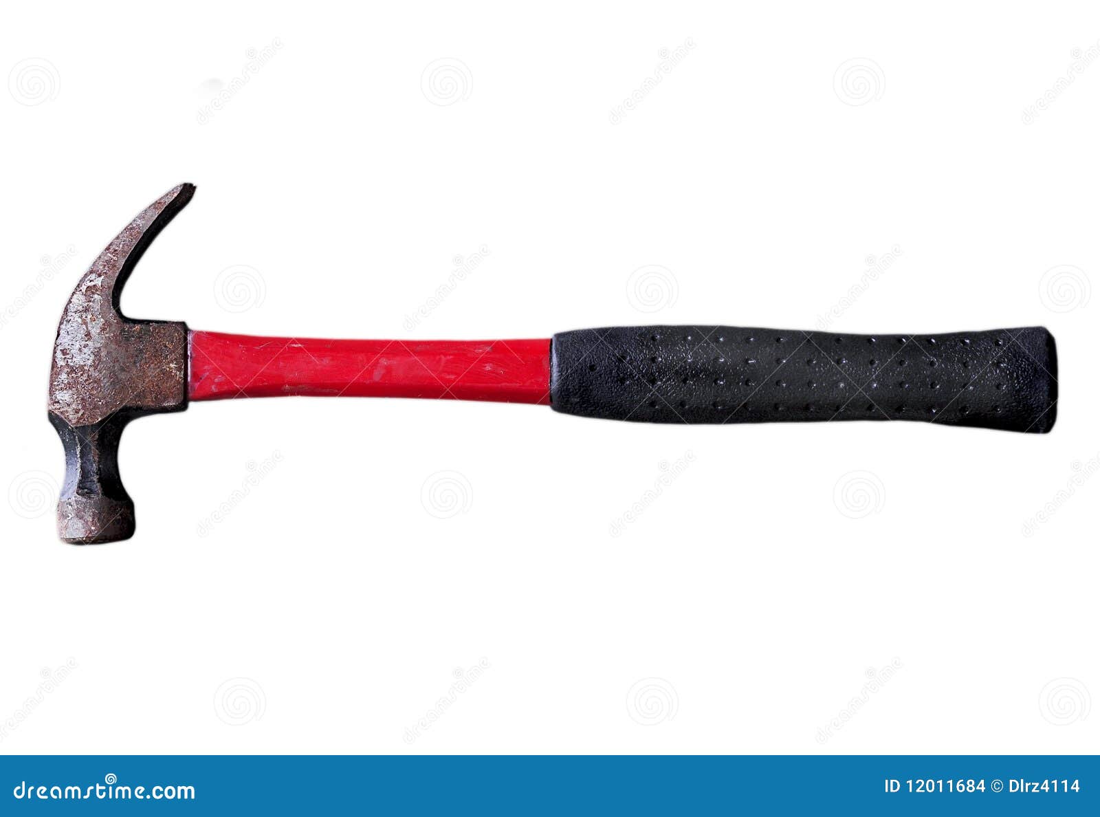 Martillo rojo foto de archivo. Imagen de herramienta - 12011684