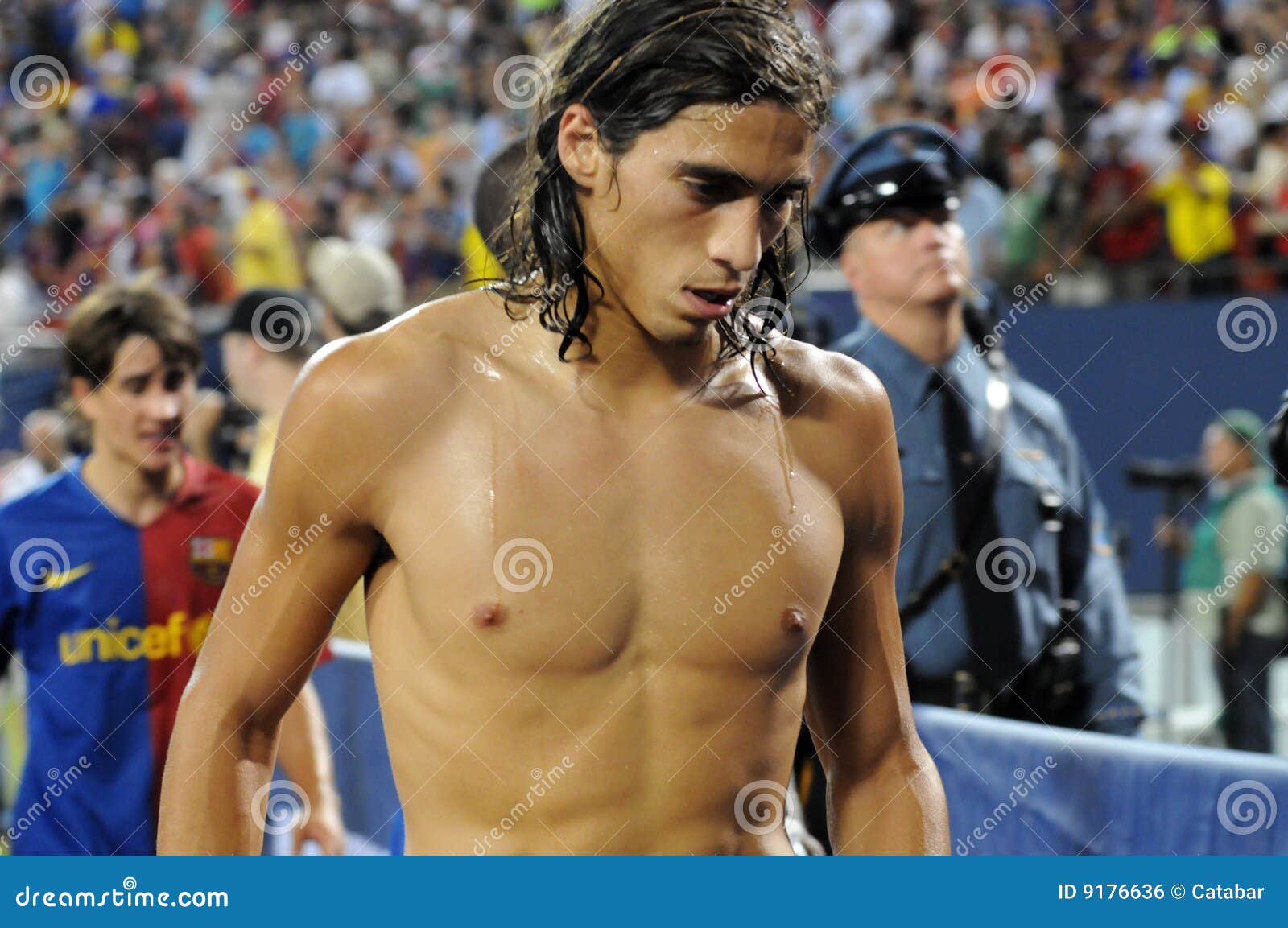 Martin Cáceres foto editorial. Imagen de calcetines, grapas - 9176636