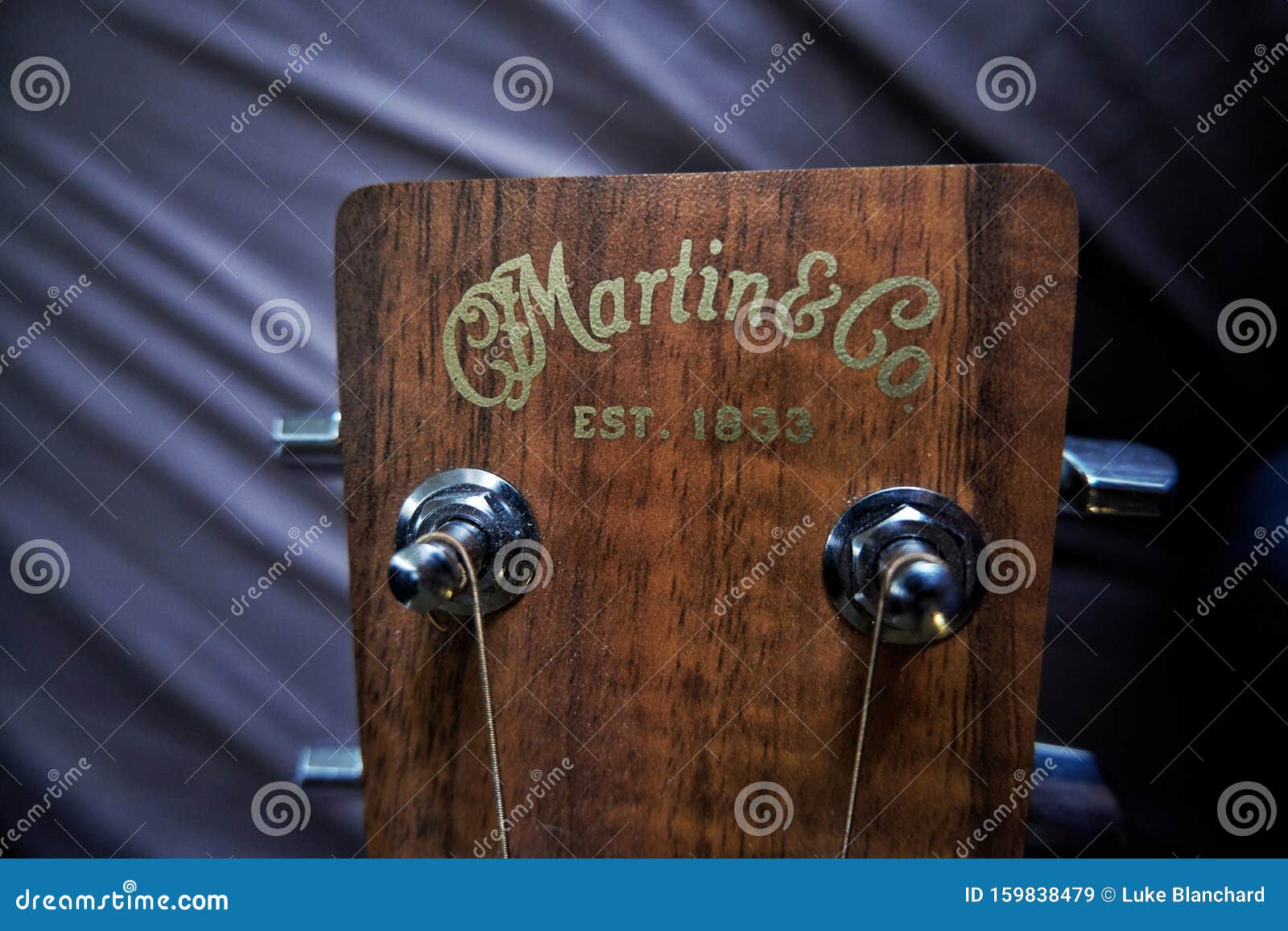 Martin headboard editorial stock image. Image of guitar - 159838479