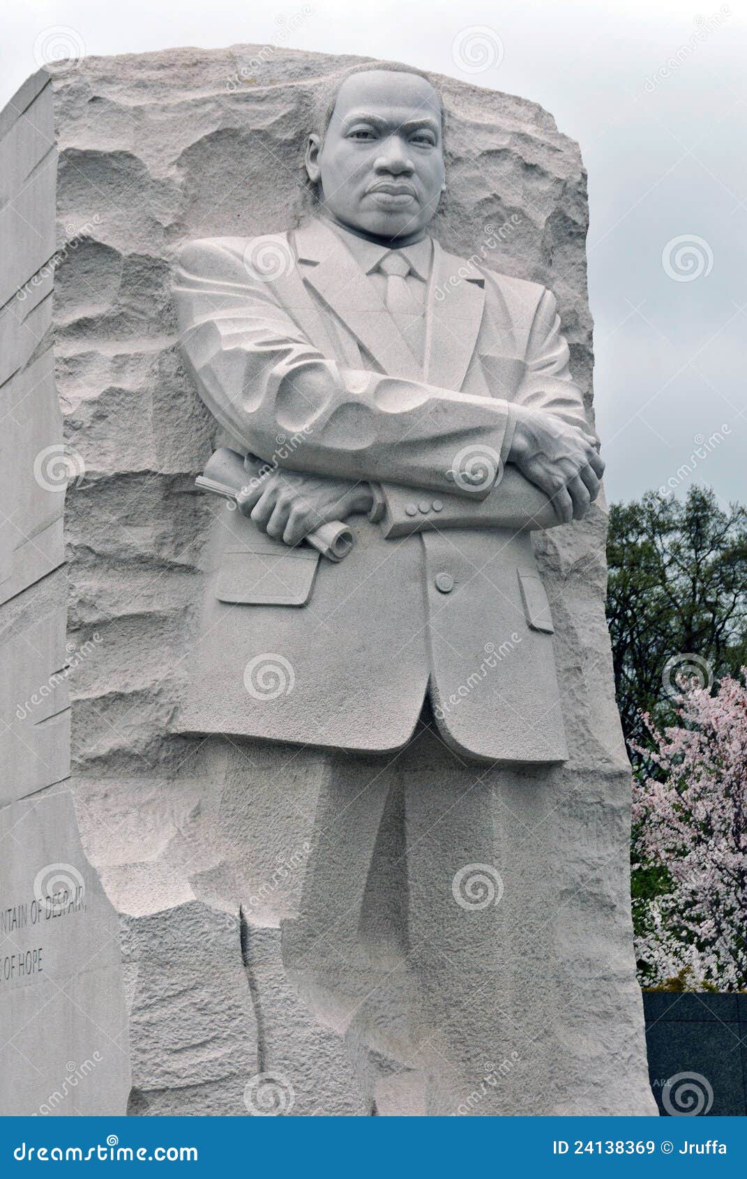 Martin Luther King Memorial Editorial Stock Image - Image of tidal ...