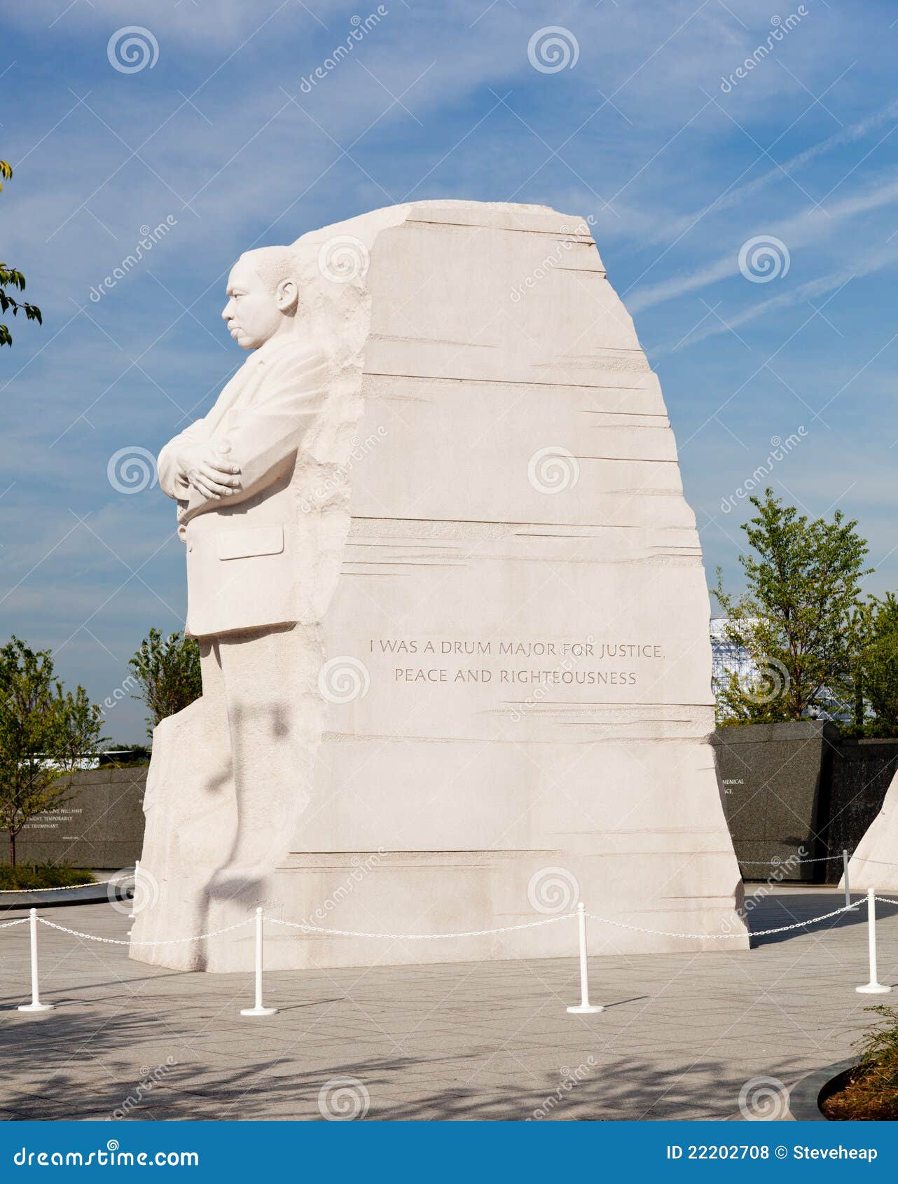 Martin Luther King Monument DC Editorial Stock Photo - Image of ...
