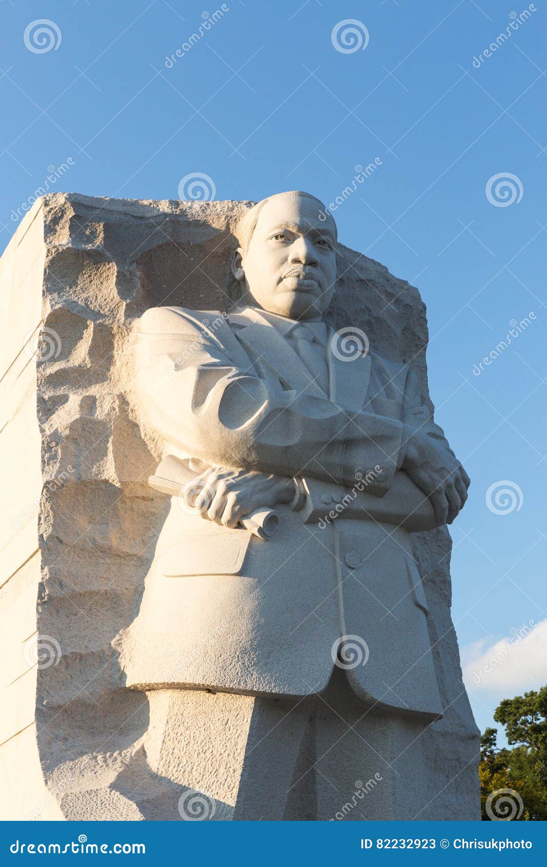 Martin Luther King Monument Editorial Stock Photo - Image of basin ...