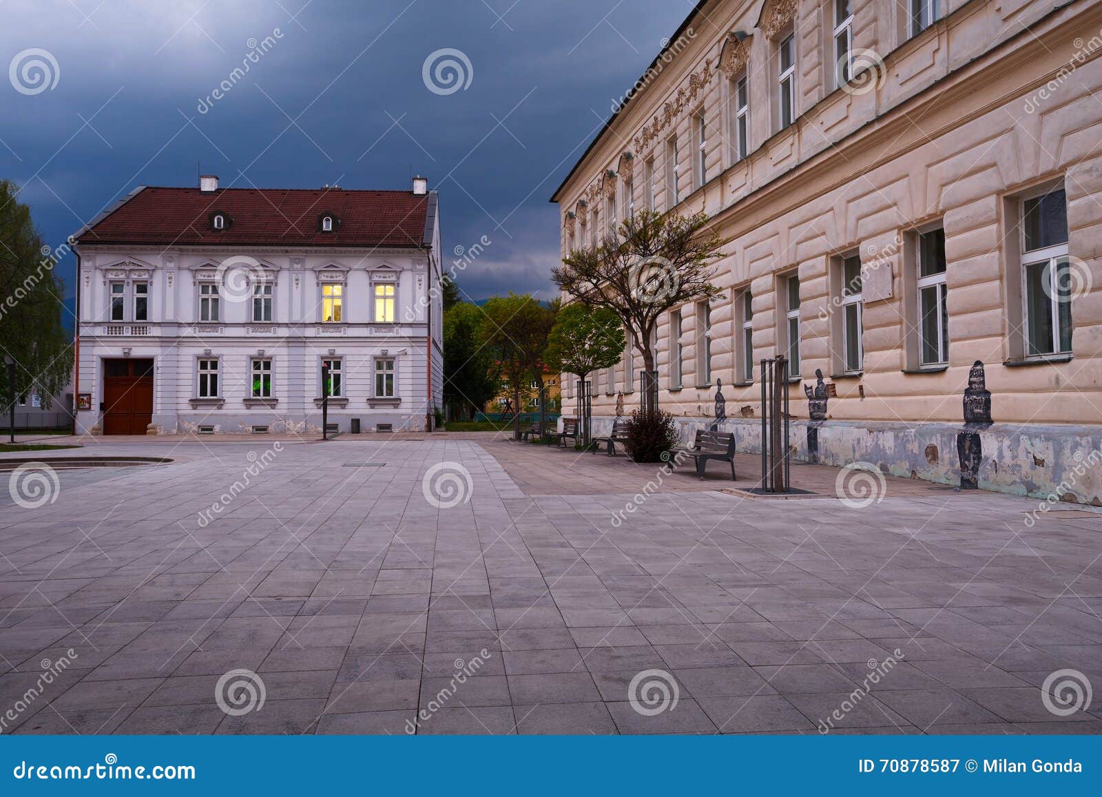 Martin, Slovakia. stock image. Image of historic, matia - 70878587