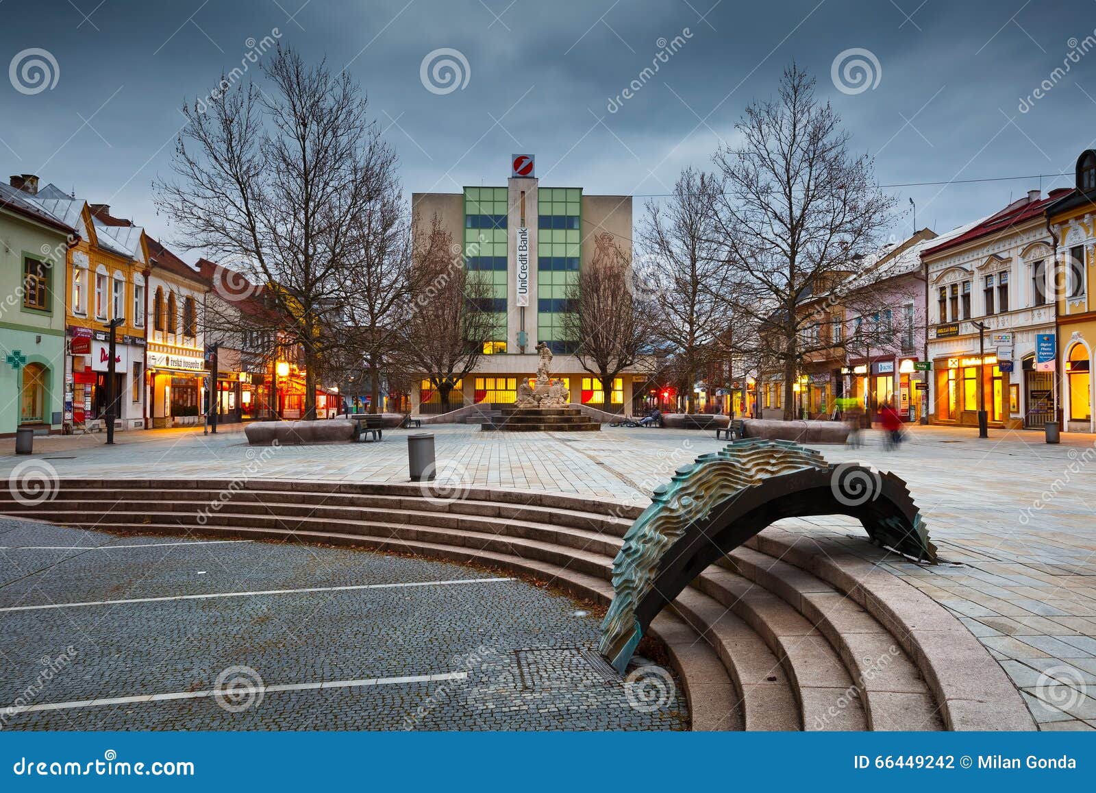 Martin, Slovakia. editorial photography. Image of evening - 66449242