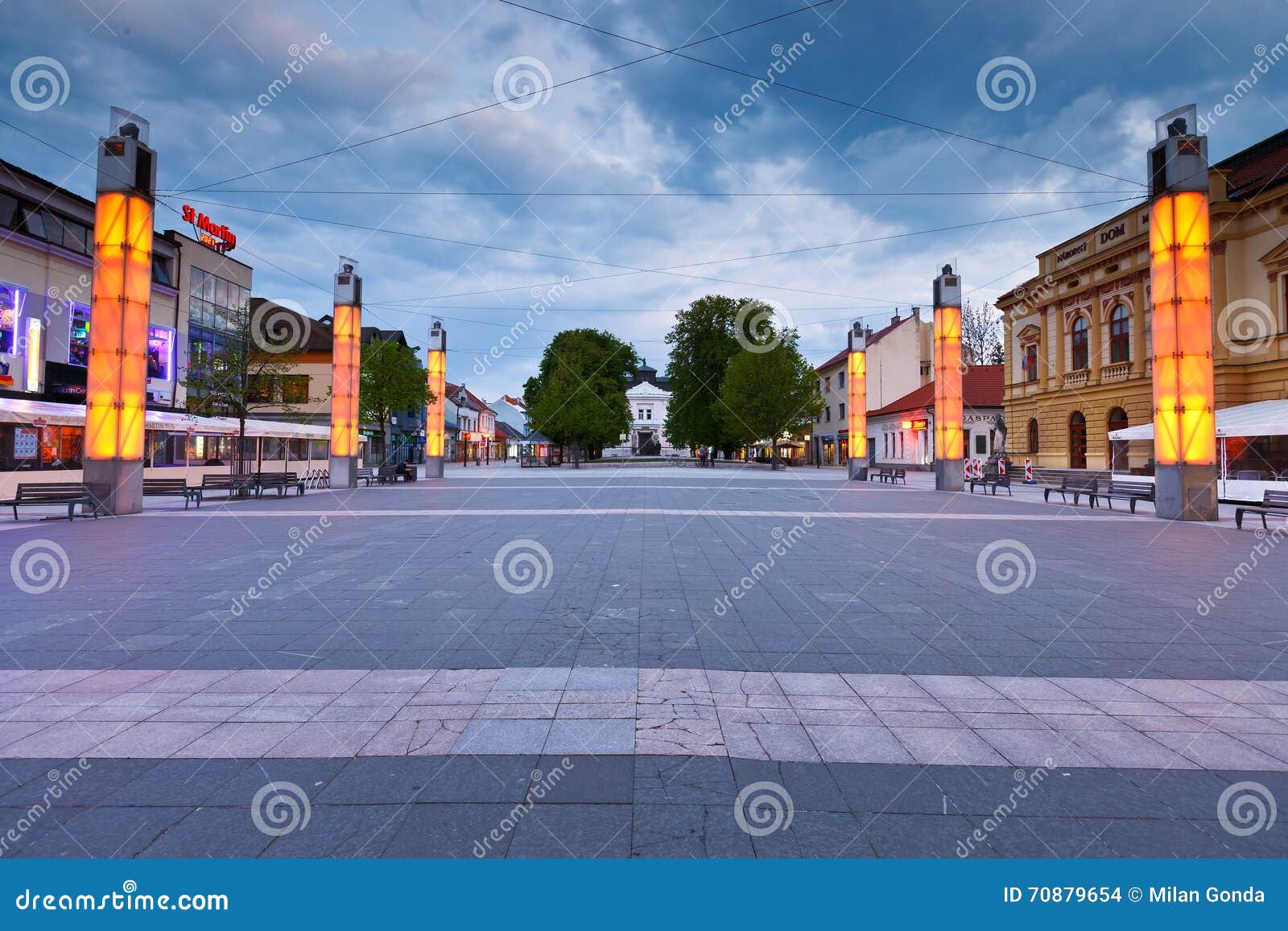 Martin, Slovakia. editorial stock image. Image of architecture - 70879654