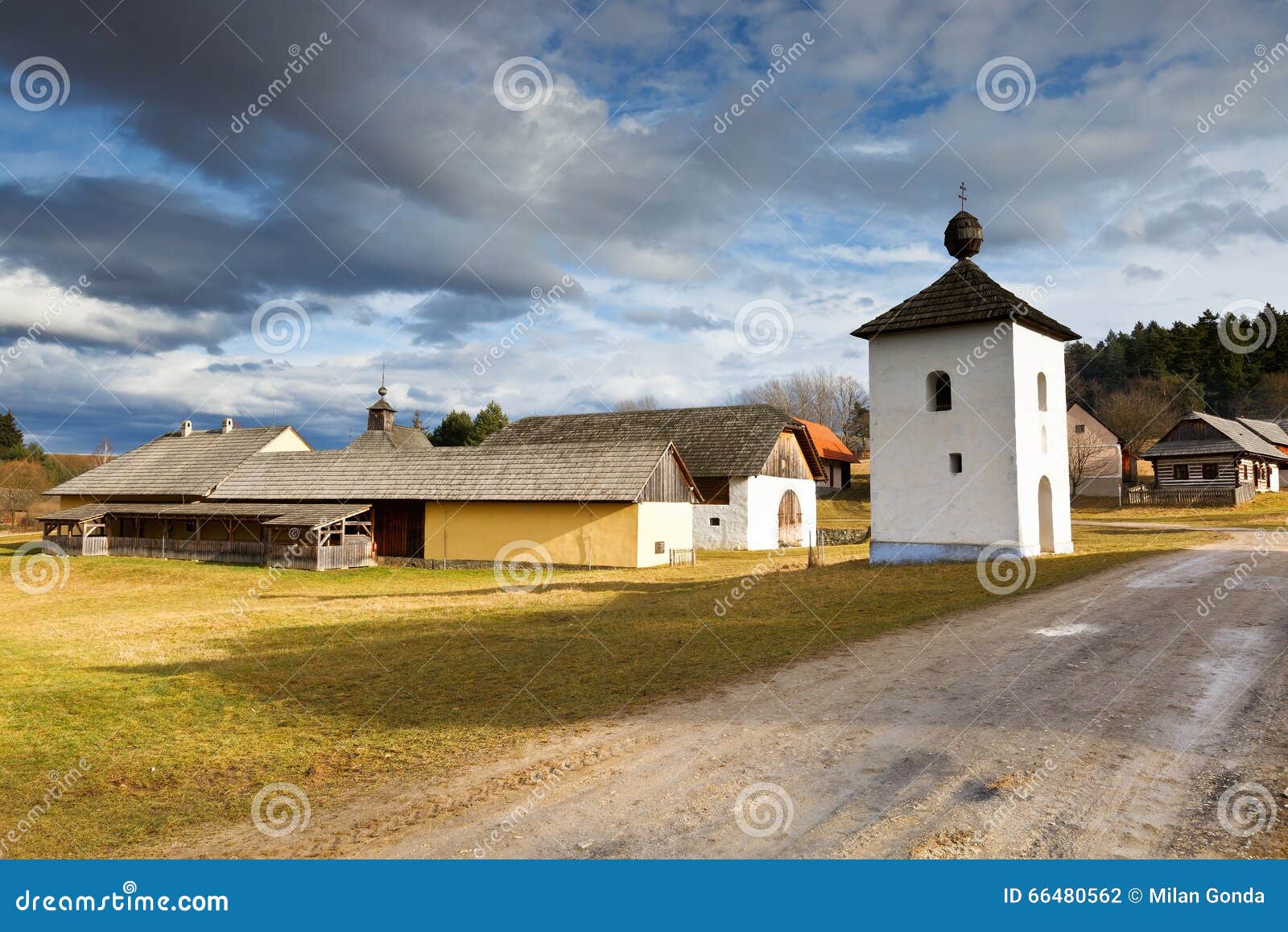 Martin, Slovakia. stock photo. Image of cottages, folk - 66480562