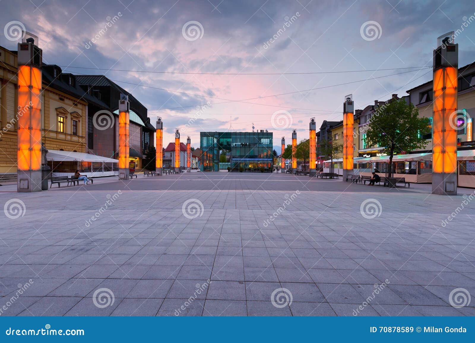 Martin, Slowakei redaktionelles stockbild. Bild von quadrat - 70878589