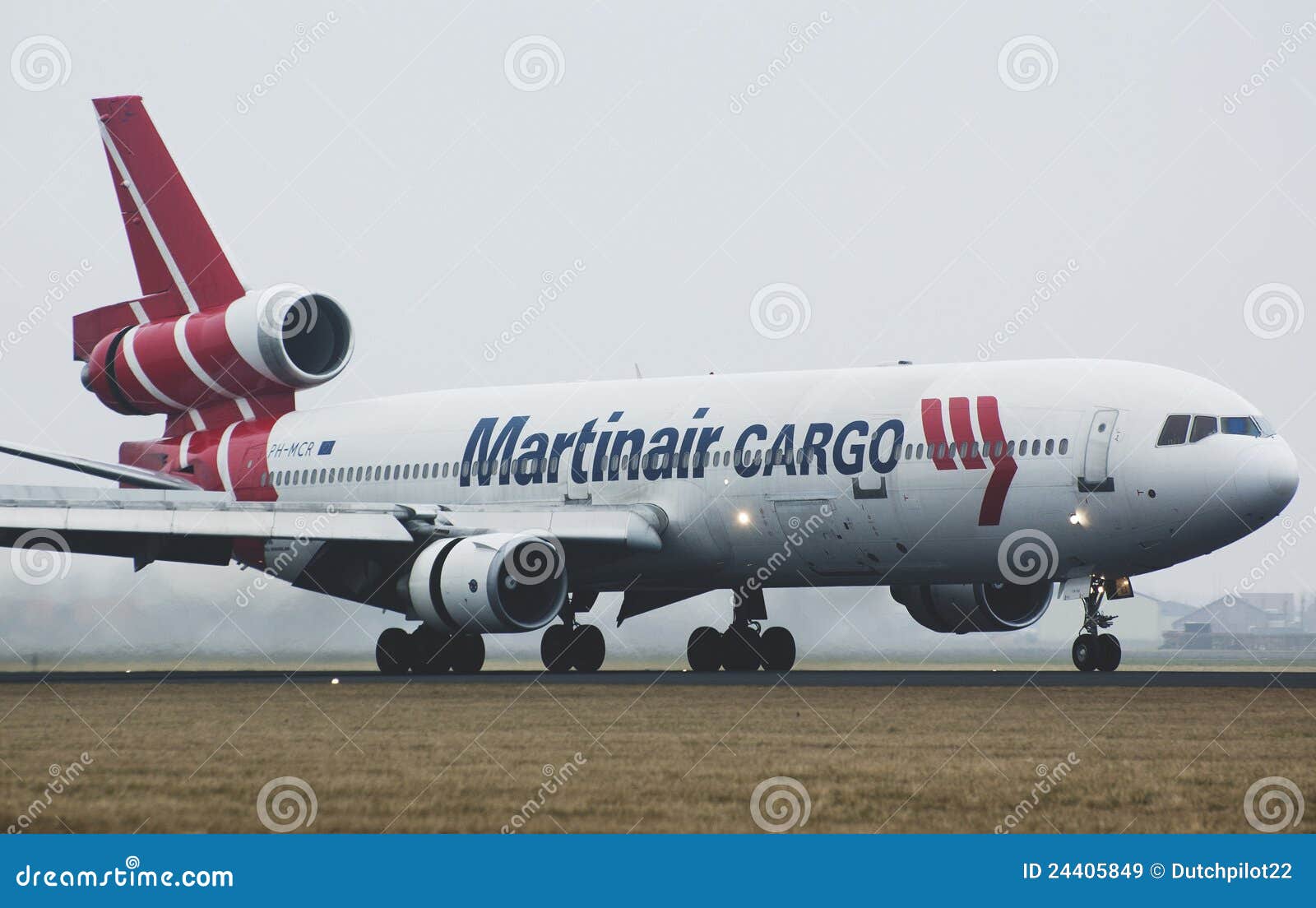 Martinair MD-11 Plane after Landing Editorial Stock Image - Image of ...