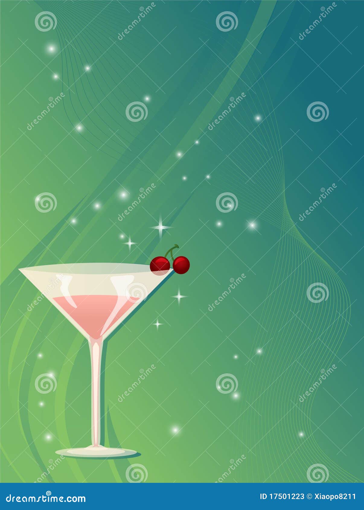 Martini Background Stock Photos - Image: 17501223