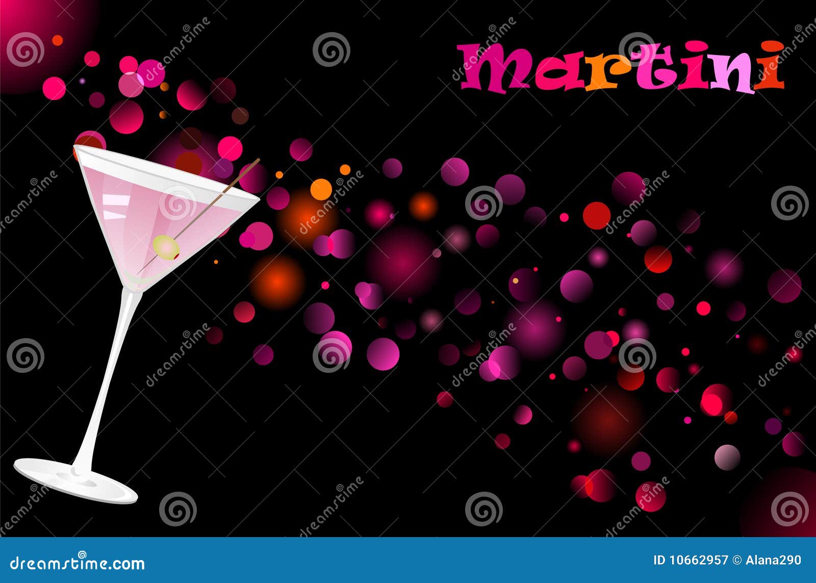 Martini Cocktail Defocused Background Stock Illustrations – 4 Martini ...